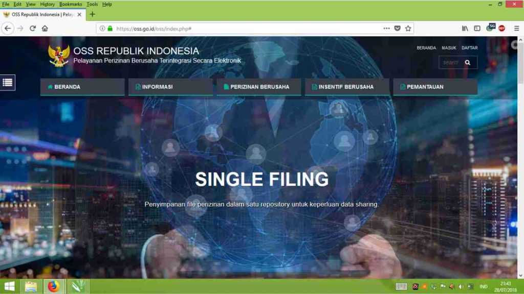 PERIZINAN USAHA KINI TELAH ONLINE (OSS.GO.ID) – DPMPTSP KABUPATEN ...